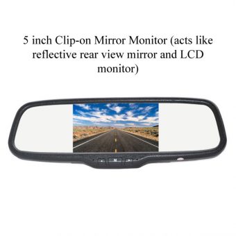 Ford F150 Backup Camera & Replacement Rear View Mirror Monitor Kit