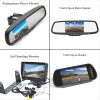 Ford F150 Backup Camera & Replacement Rear View Mirror Monitor Kit